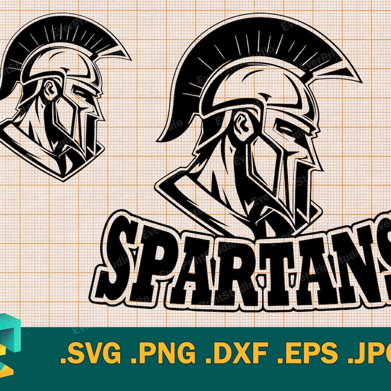 Spartan Logo - Etsy