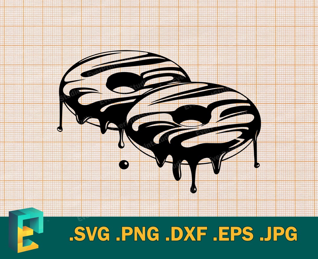 Donuts SVG Cricut, Silhouette Vector Delicious Donuts Cut File Download ...