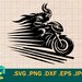 Biker Warrior SVG - Cricut, Silhouette | Vector Viking Biker SVG Cut ...
