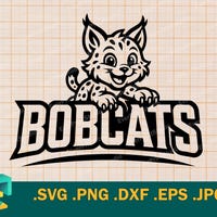 Bobcat Logo Dxf/dwg/svg - Etsy
