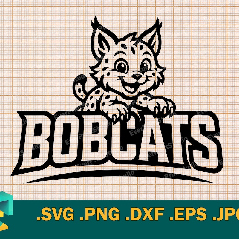 Bobcat Svg - Etsy