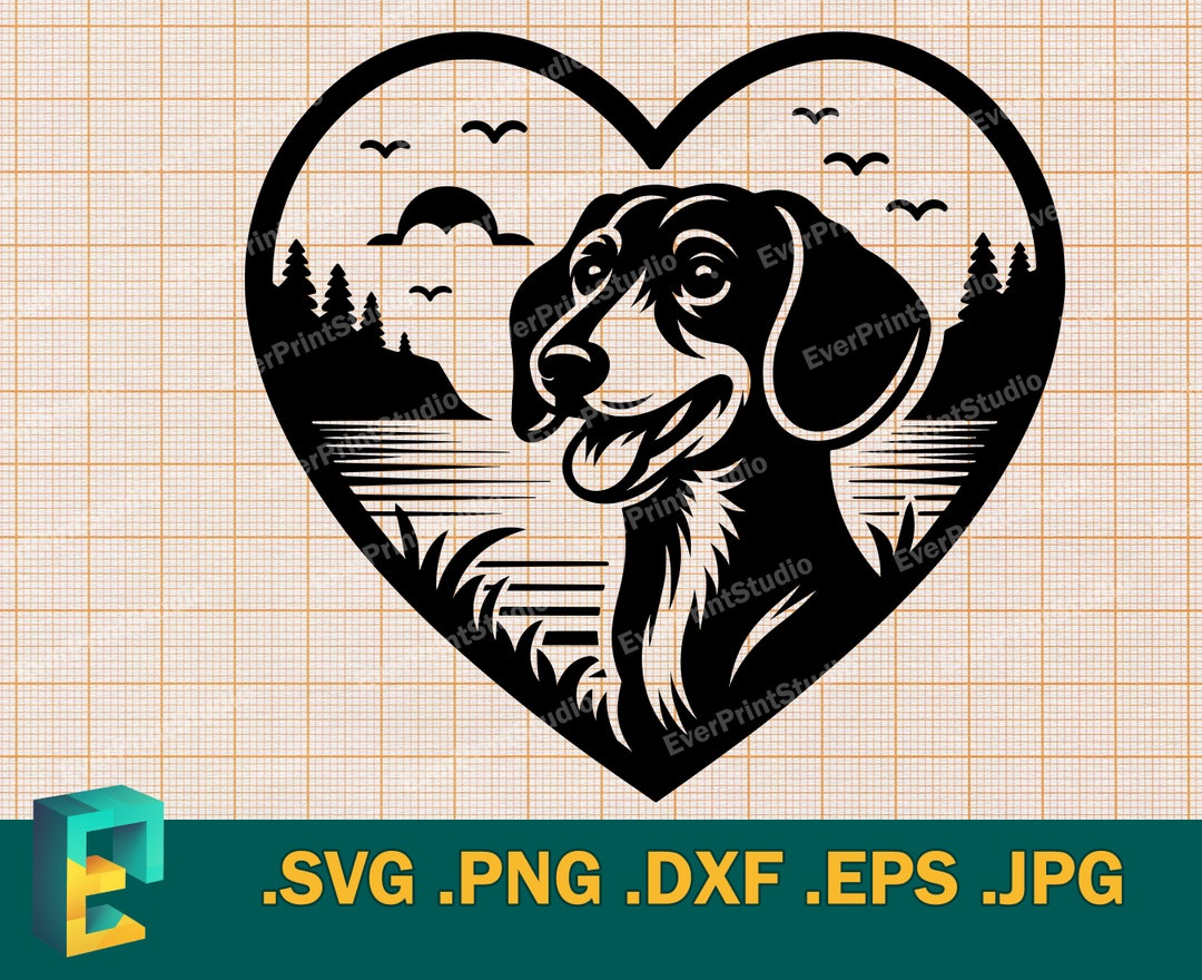 Dachshund SVG - Cricut & Silhouette | Dachshund Dog SVG Cut File ...