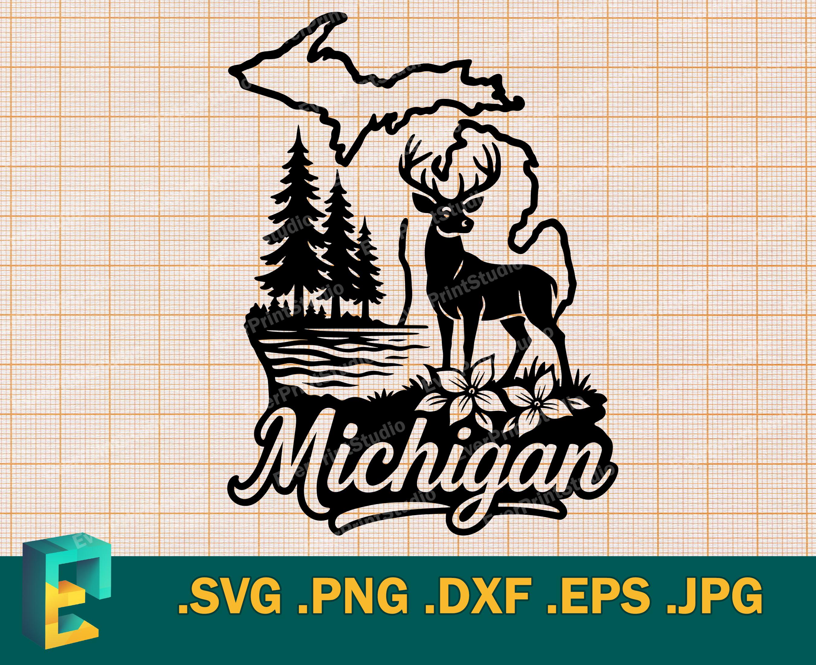 Michigan Hunting Logo Home United Deer Farmers Of Michigan