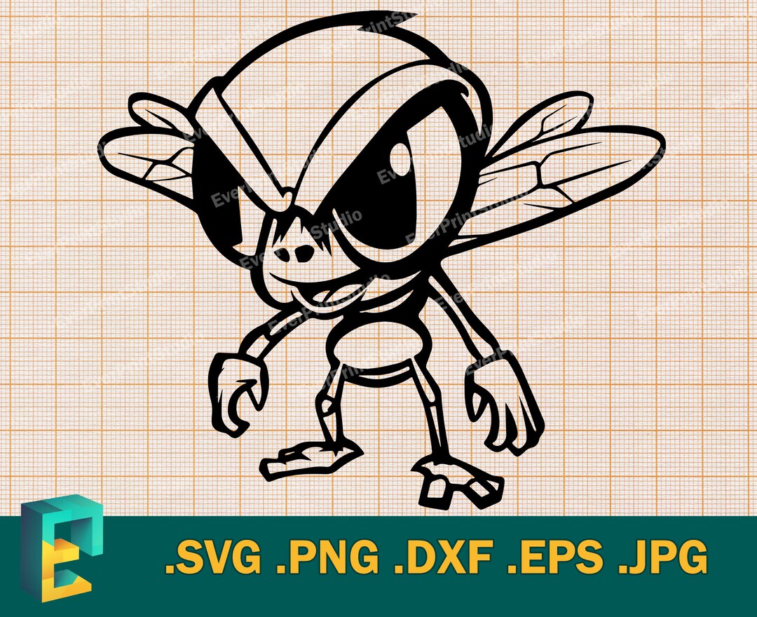 Fly SVG - Cricut, Silhouette | Cute Fruit Fly Cut File for Cricut ...