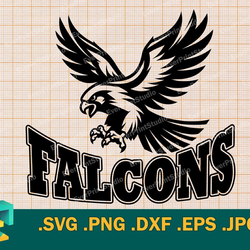 Falcons Cricut File - Etsy