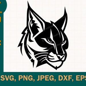 Bobcat Svg Bundle | Wildcat Logo, SVG Cut File | Wild Bobcats SVG ...