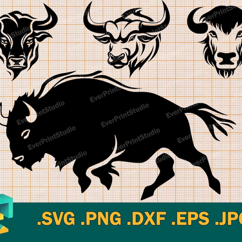 Buffalo Svg - Etsy