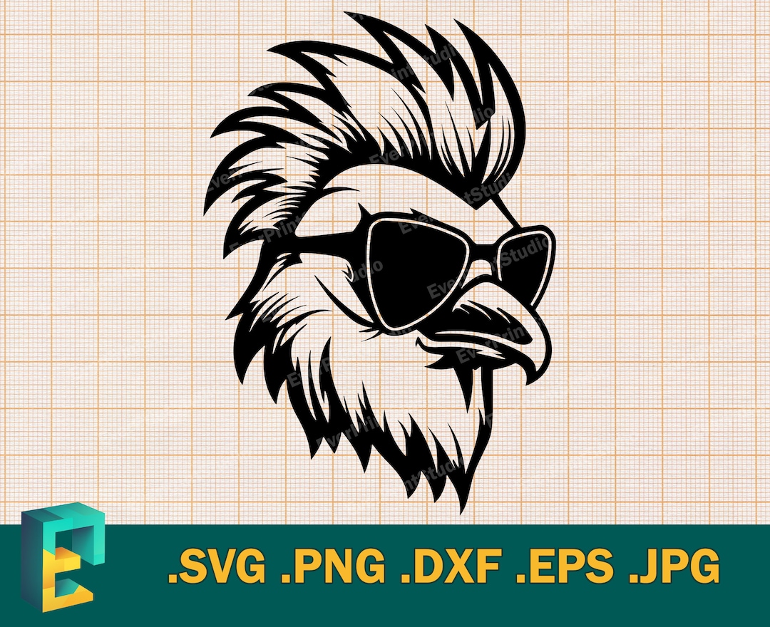 Chicken SVG - Cricut & Silhouette | Download Printable Vector Chicken ...