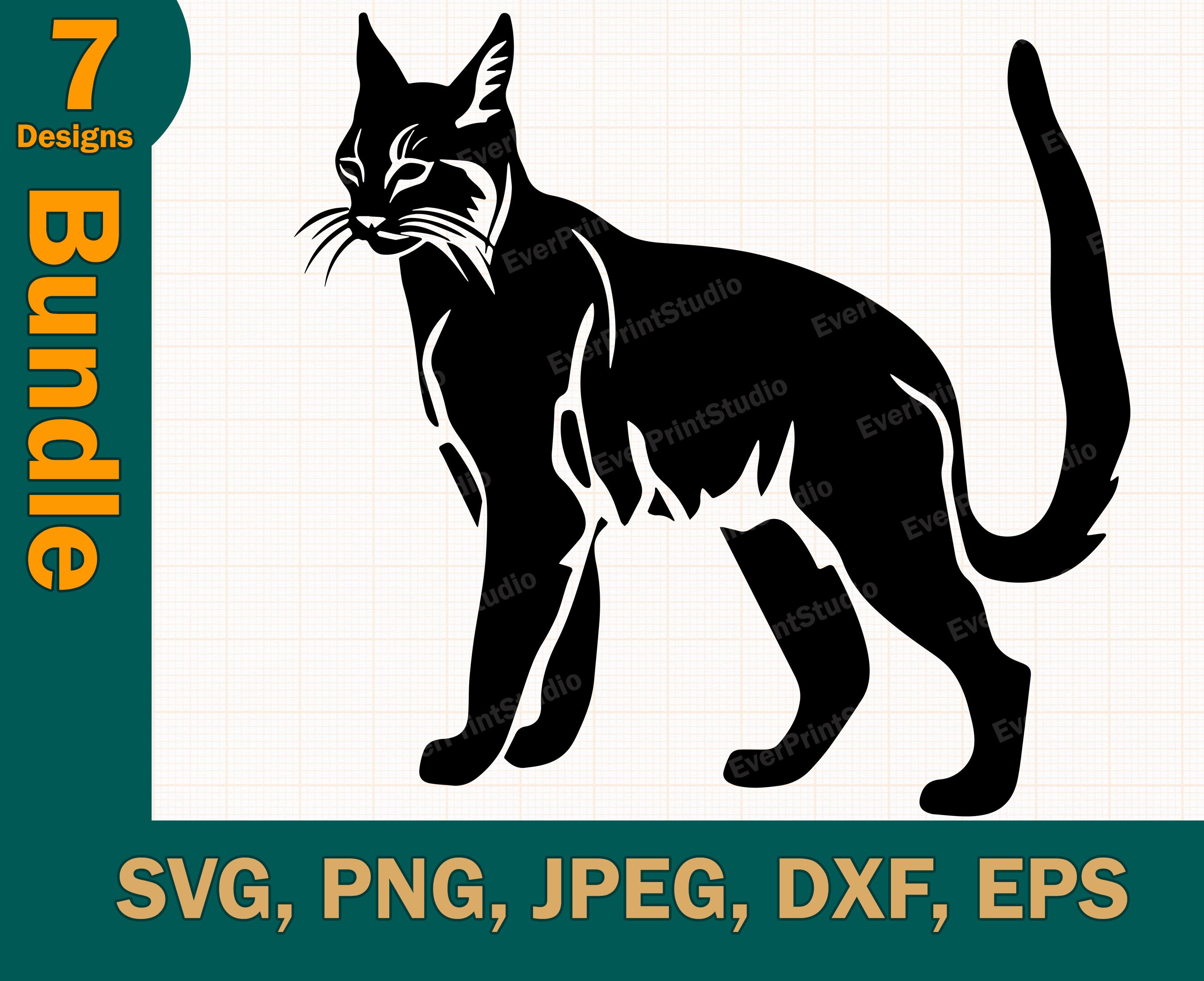 Bobcat Svg Bundle | Wildcat Logo, SVG Cut File | Wild Bobcats SVG ...