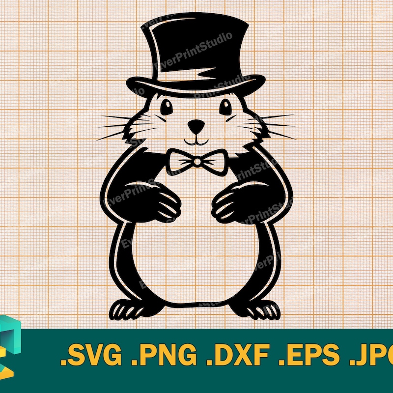 Groundhog Day Clip Art - Etsy