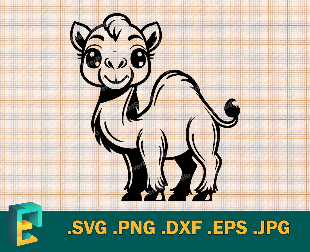Camel SVG - Cricut & Silhouette Compatible | Cute Camel Cut File for ...