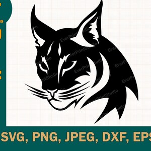 Bobcat Svg Bundle | Wildcat Logo, SVG Cut File | Wild Bobcats SVG ...