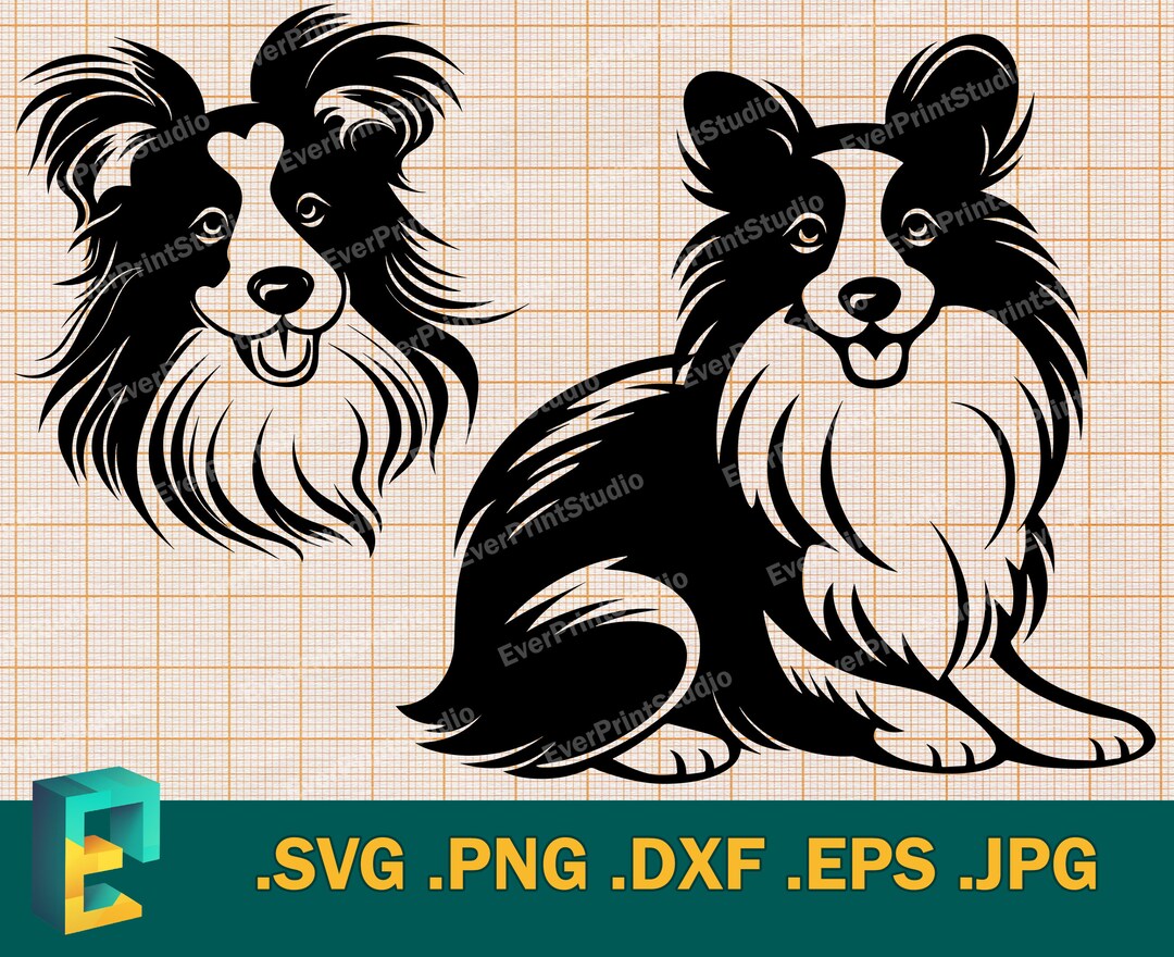 Shetland Sheepdog SVG - Cricut, Silhouette | Vector Shetland Sheepdog ...