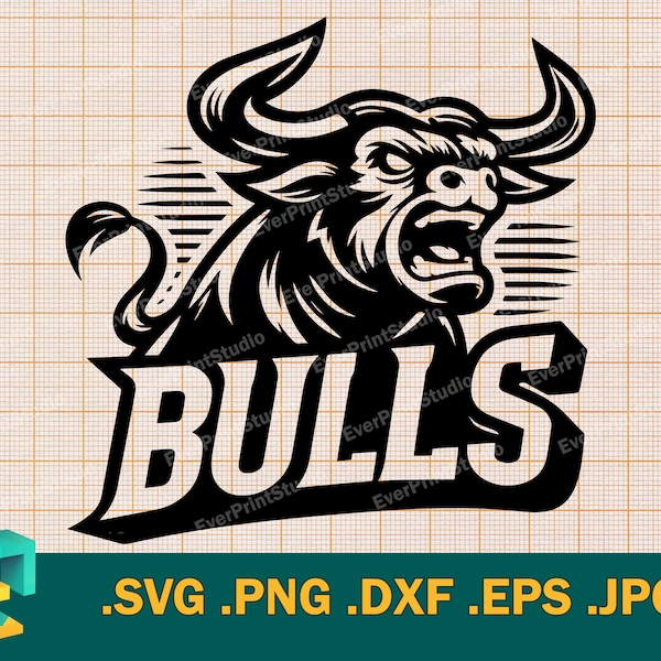 Bulls - Etsy