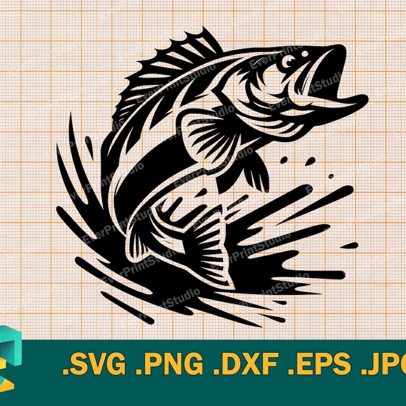 Fish Svg - Etsy