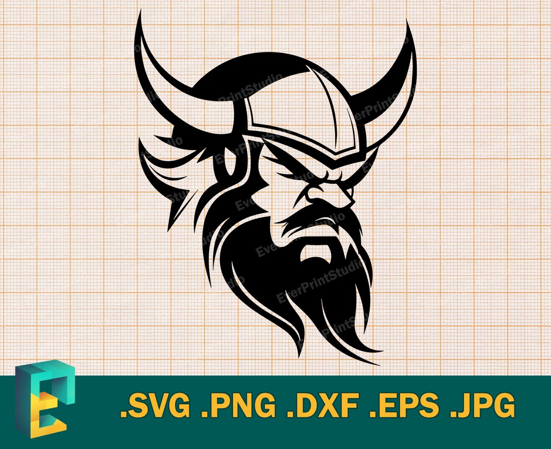 Viking SVG - Artistic Design for Cricut and Silhouette | Vector Viking ...