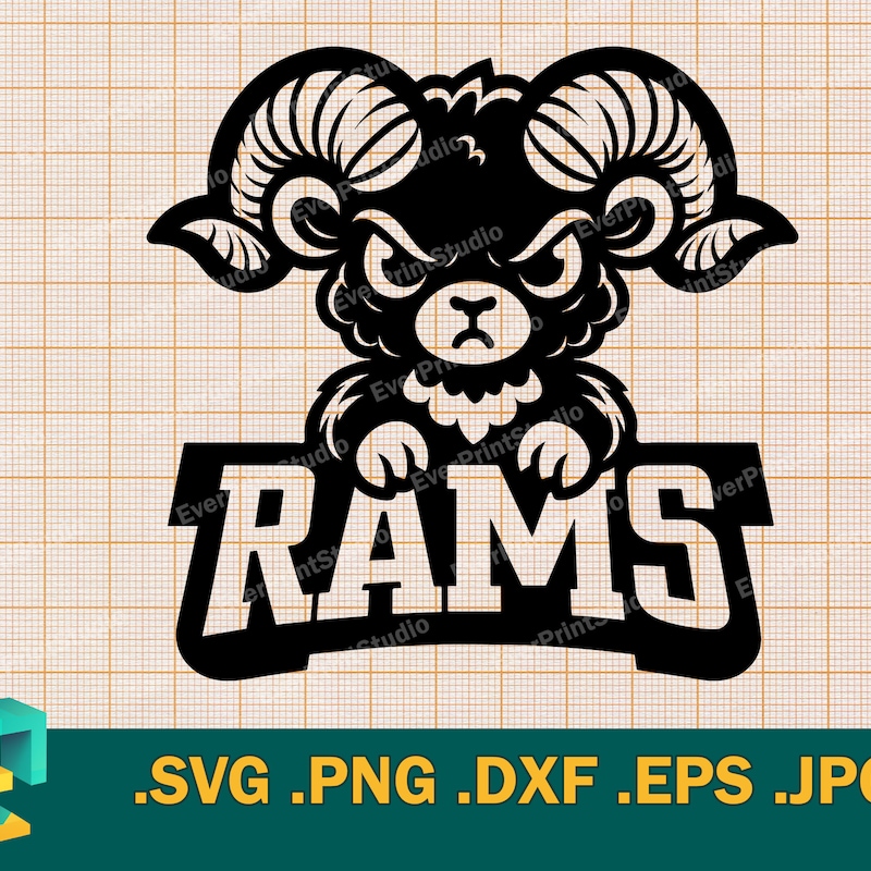 Free Rams Svg - Etsy