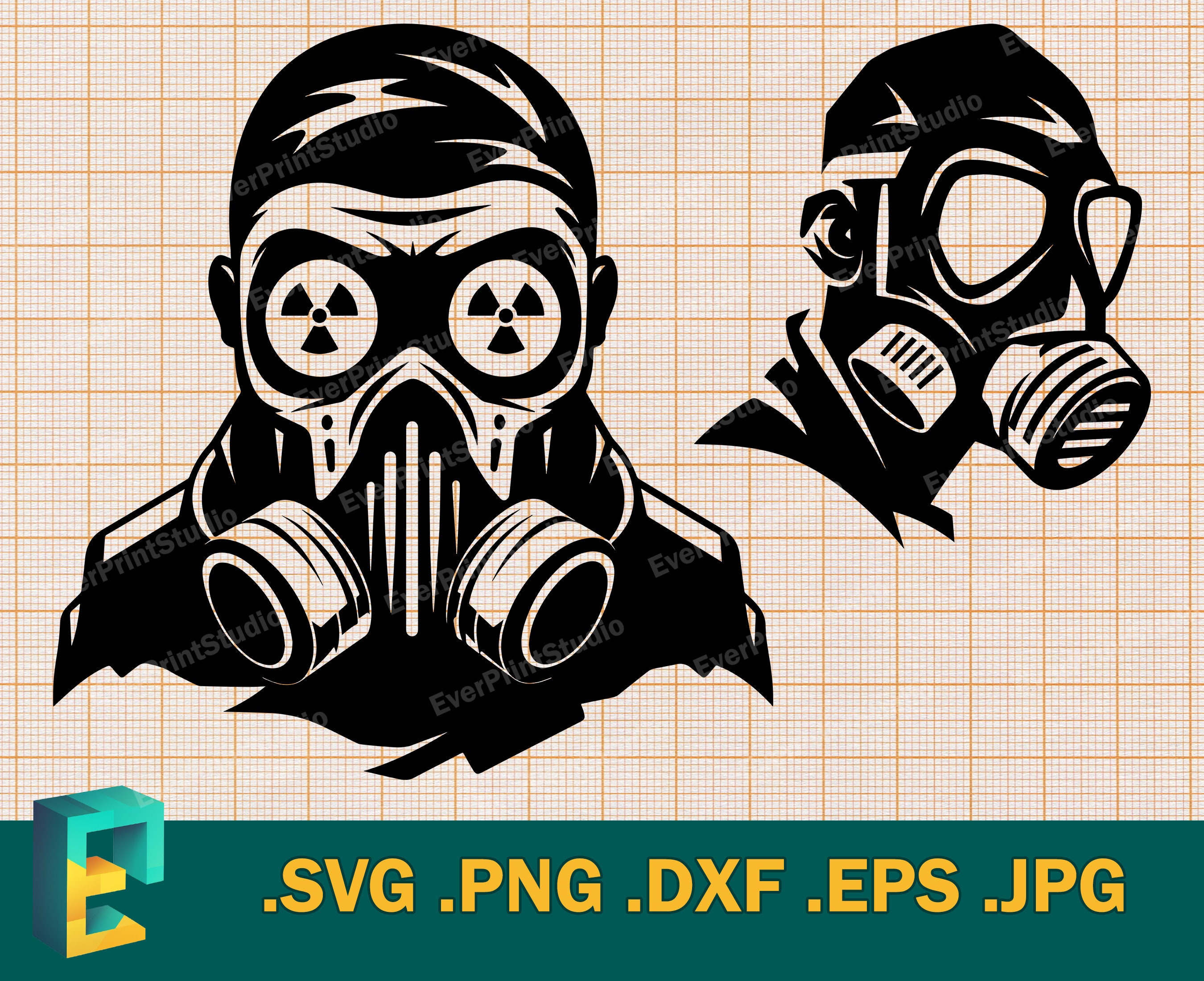 Wwe Randy Orton Gas Mask Logo