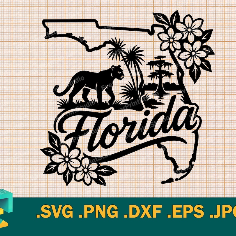 Engraving Florida - Etsy