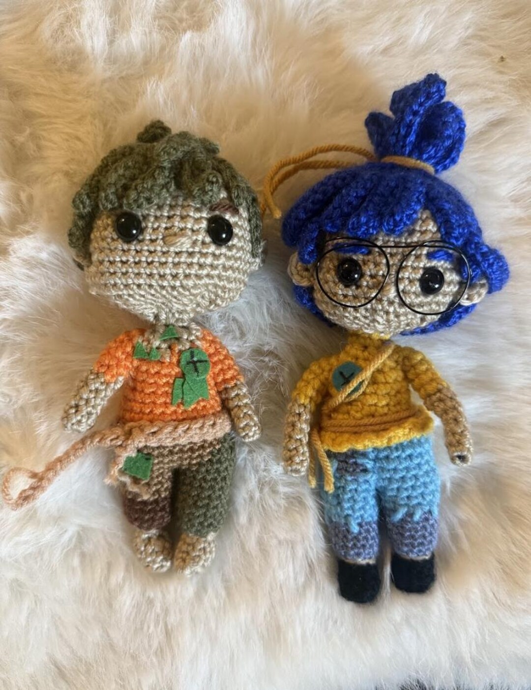 Cody and May Crochet Dolls - Etsy