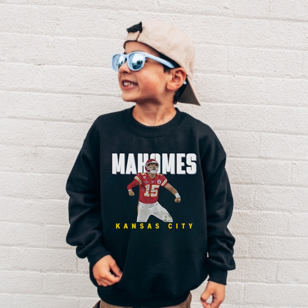 Mahomes Youth Sweatshirt,patrick Mahomes Sweatshirt,youth Kansas City ...