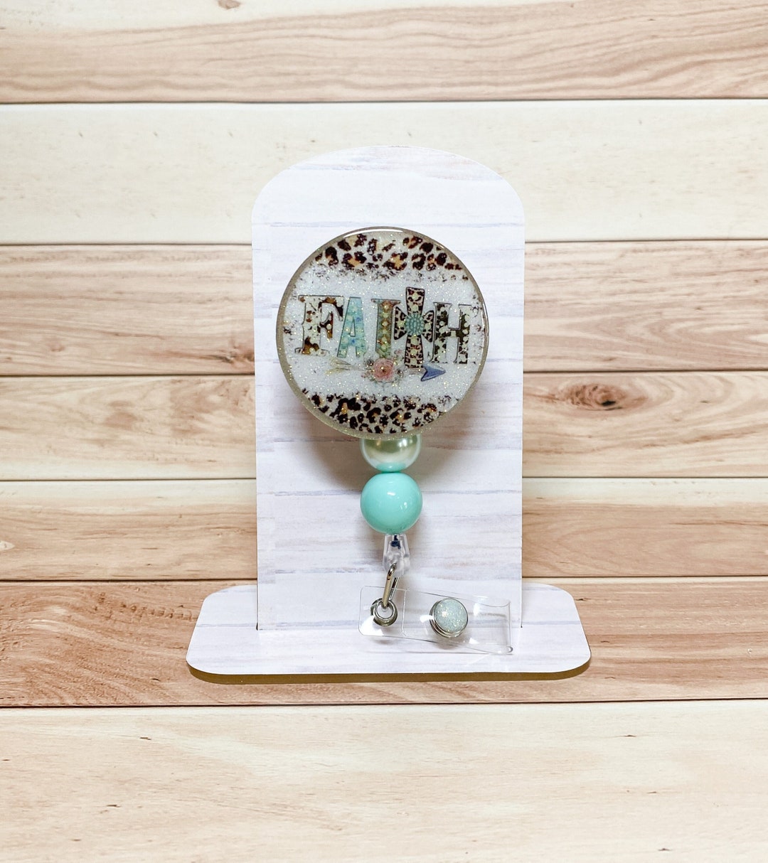 Faith Interchangeable Retractable Badge Reel - Etsy