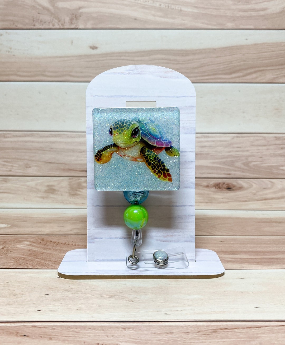 Baby Sea Turtle Interchangeable Retractable Badge Reel - Etsy