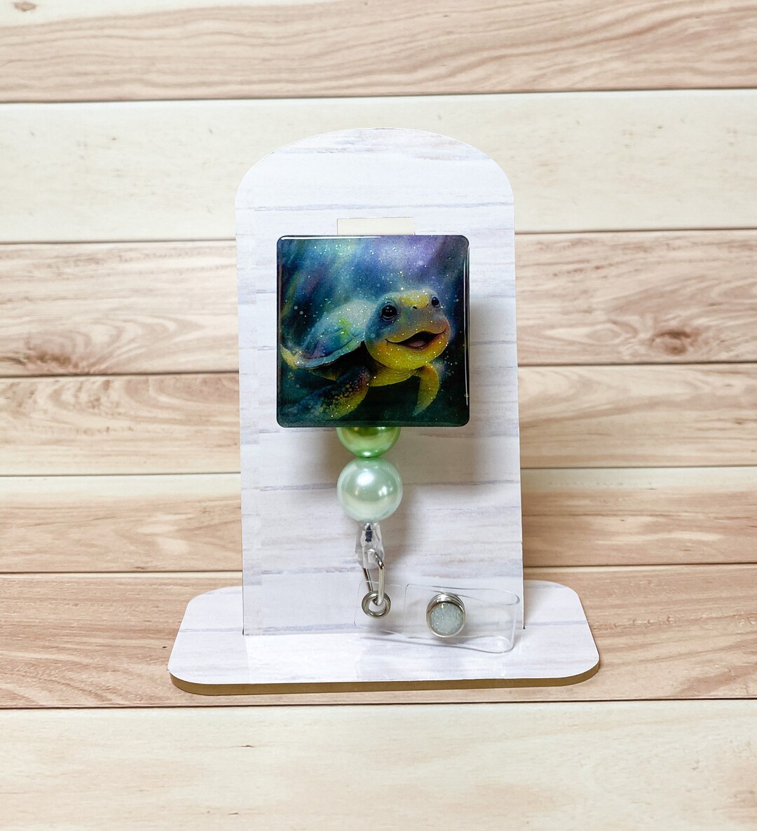 Sea Turtle Interchangeable Retractable Badge Reel - Etsy