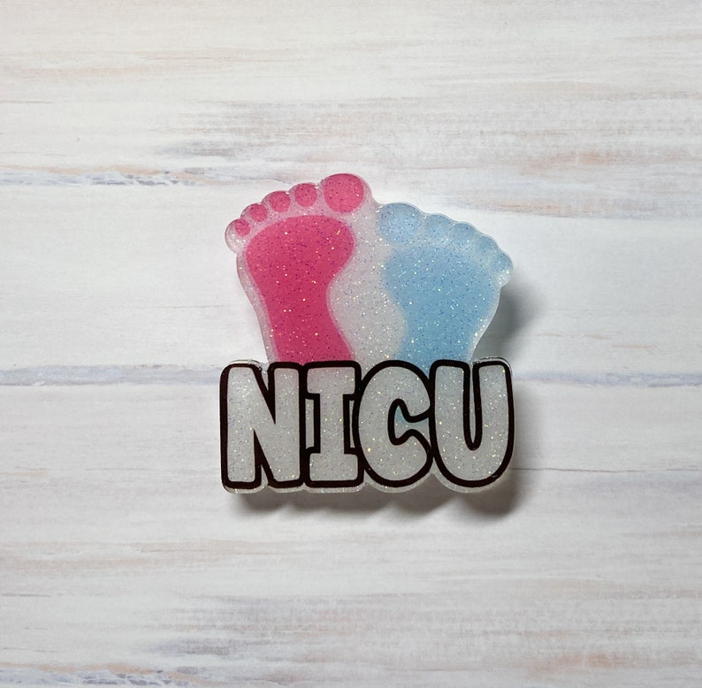 NICU Interchangeable Retractable Badge Reel - Etsy