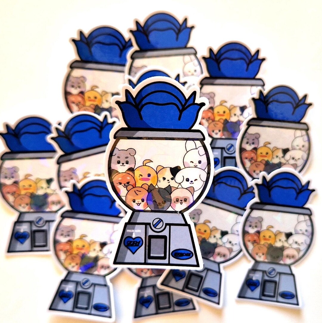 Zeroni Gumball Sticker Zerobaseone ZB1 Kpop Fan Merch - Etsy
