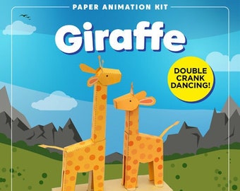 Poseable Dinosaur Paper Animation Kit - Etsy
