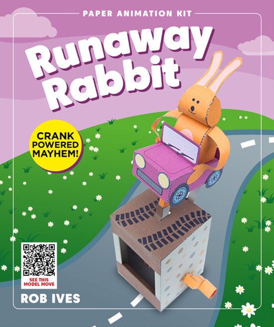 Runaway Rabbit Paper Animation Kit - Etsy