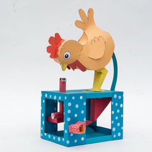 Hen Pecked Paper Animation Kit - Etsy