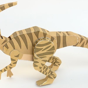 Poseable Dinosaur Paper Animation Kit - Etsy