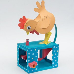 Hen Pecked Paper Animation Kit - Etsy