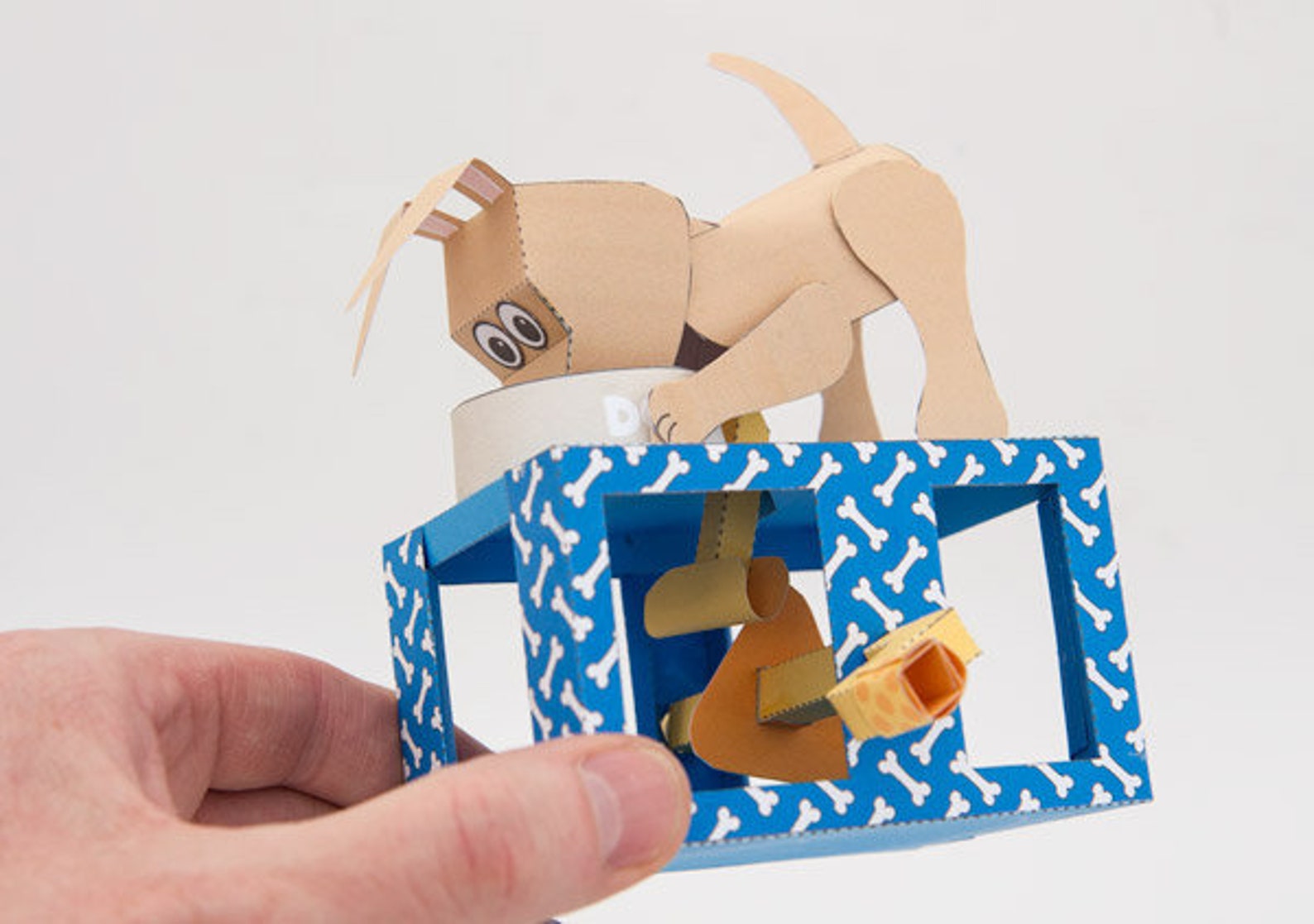 Dog's Dinner Paper Animation Kit - Etsy