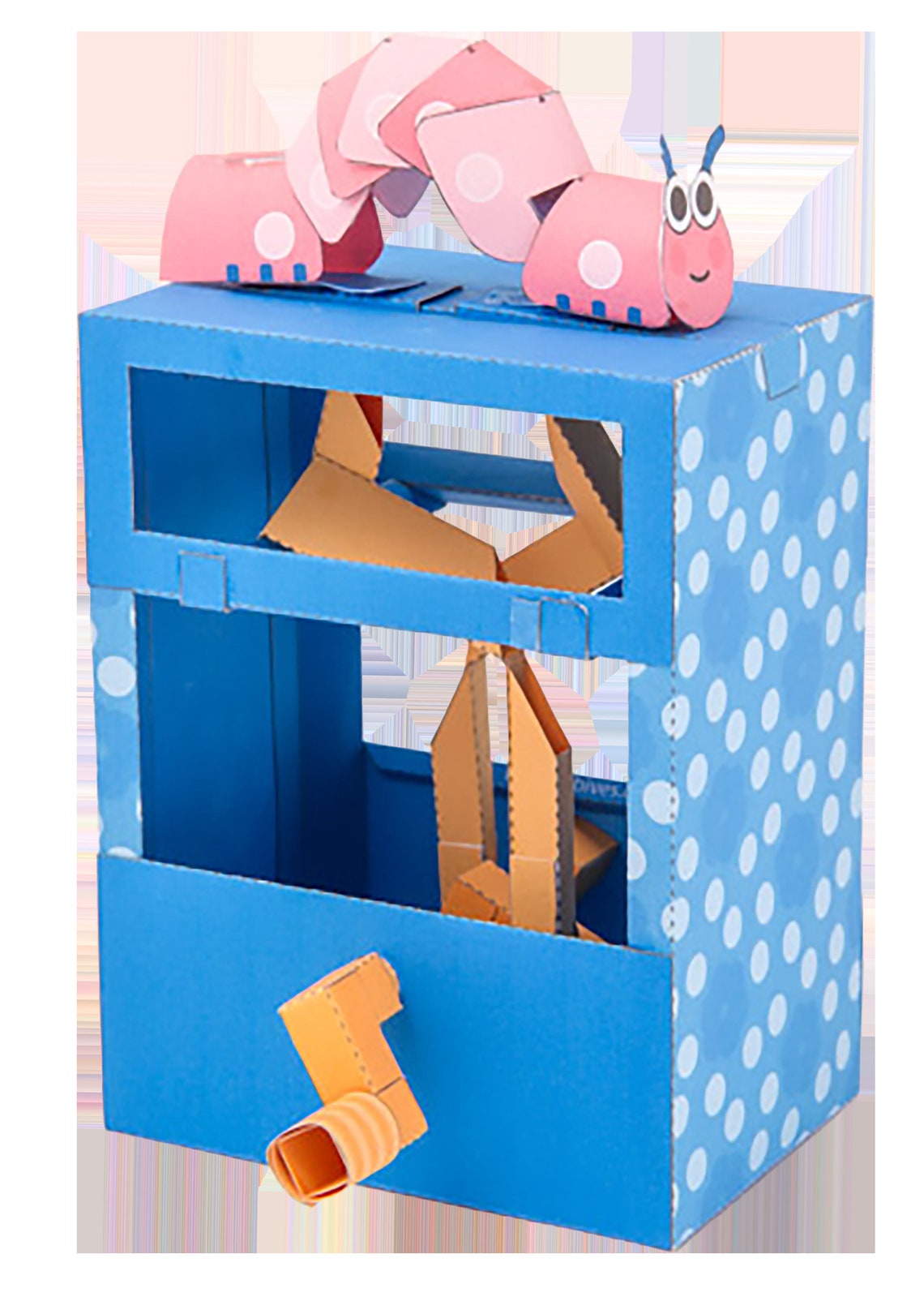 Caterpillar Paper Animation Kit - Etsy