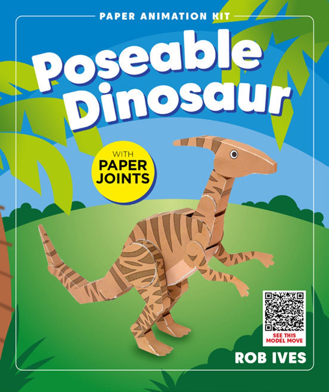 Poseable Dinosaur Paper Animation Kit - Etsy