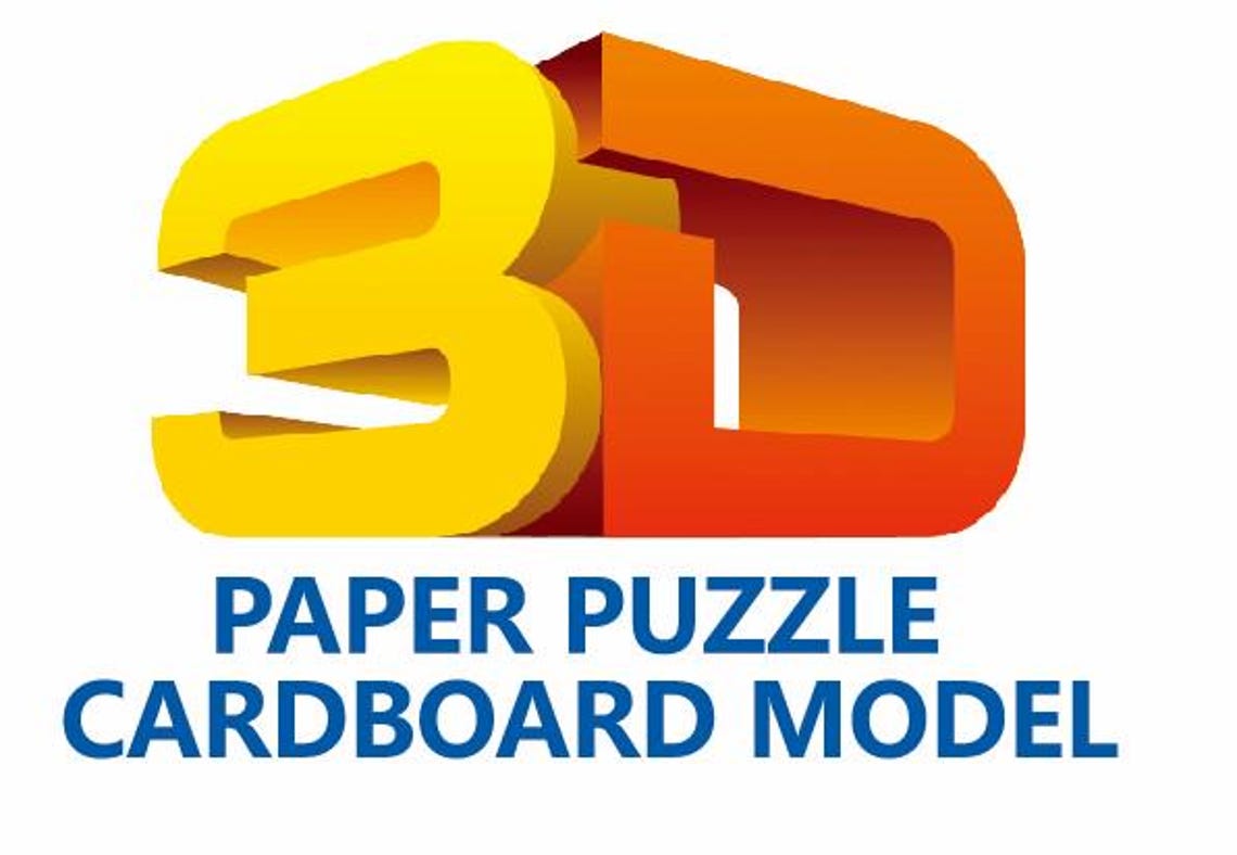 Paper Kits 3D Paper Card Puzzle Present Gift of a Horse - Etsy