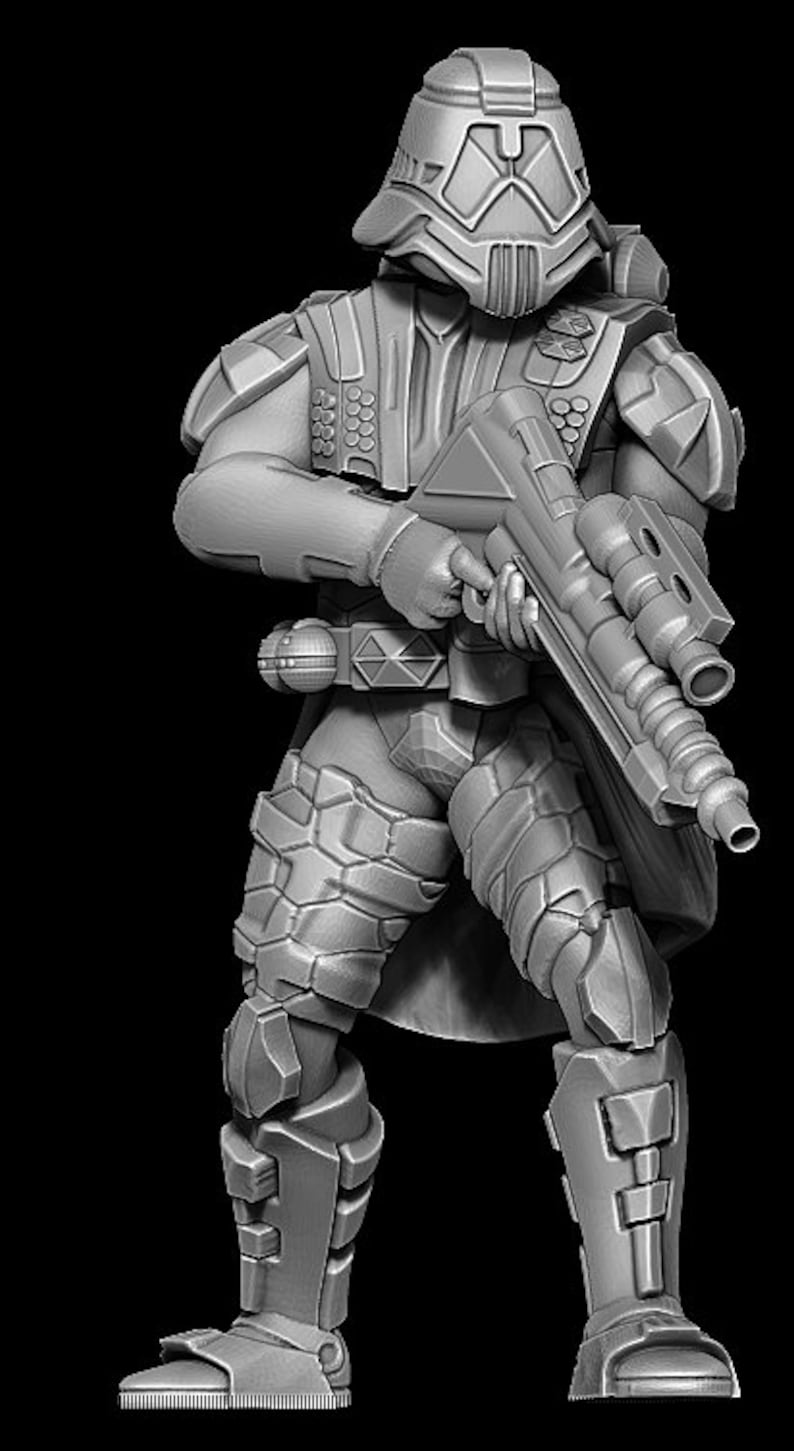 7 Imperial Troopers Old Republic Style STL Files - Etsy