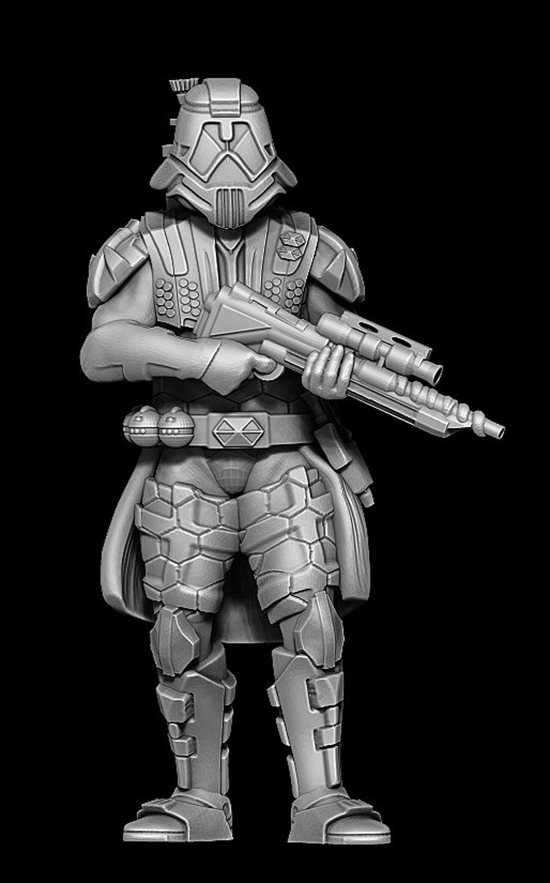 7 Imperial Troopers Old Republic Style STL Files - Etsy