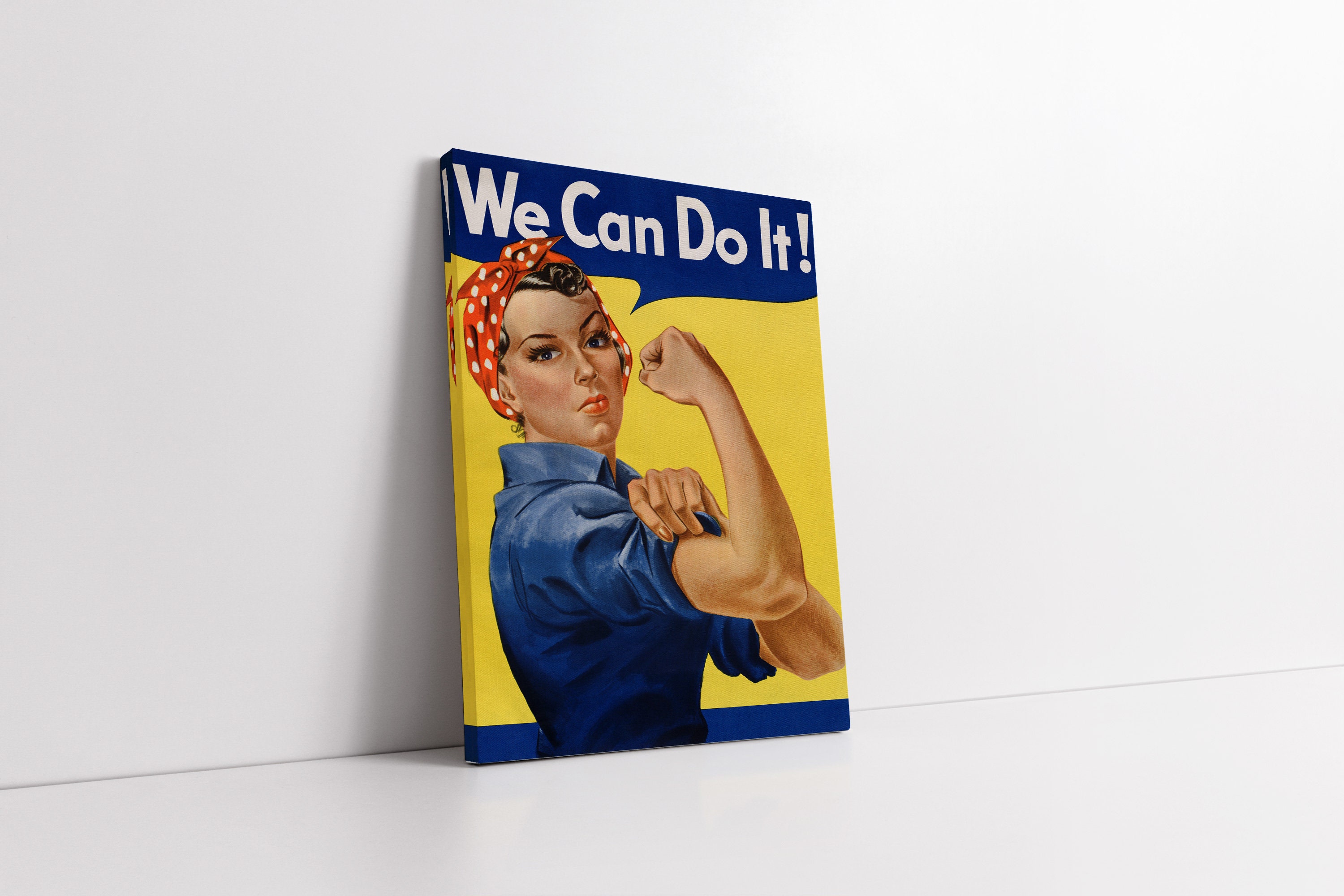 We Can Do It Poster Blank