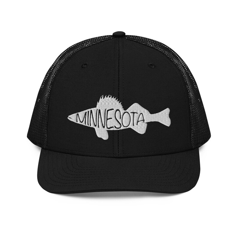 Minnesota Walleye Trucker Hatt | Minnesota Fishing Hats for Men ...