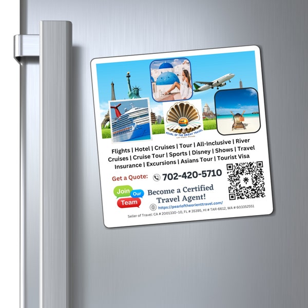 Travel Magnets - Etsy