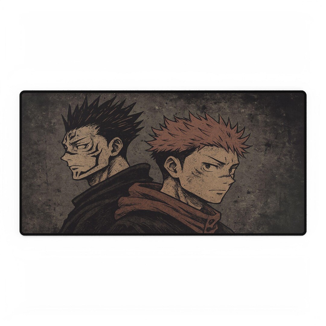 Jujutsu Kaisen Desk Mat Large Anime Desk Pad With Sukuna & Itadori ...