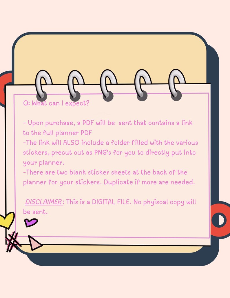 Y2K Digital Planner | 12-month 2025-2026 Weekly + Monthly Journal ...