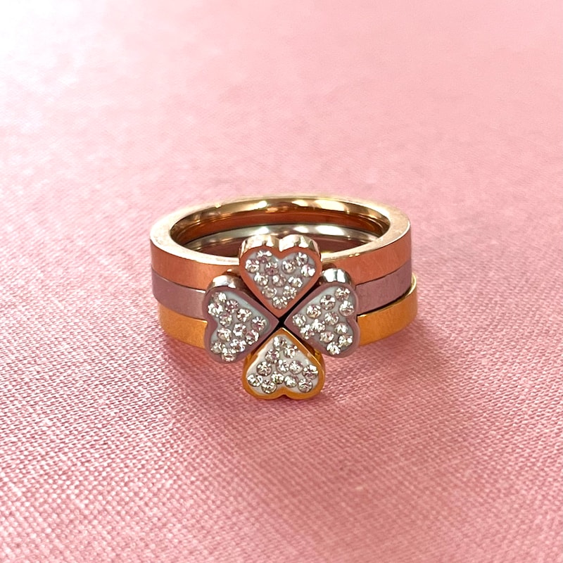 Shamrock Ring - Etsy