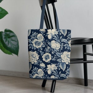 Vintage Delft Blue Floral Seamless Patterns Mega Bundle #1: Add ...