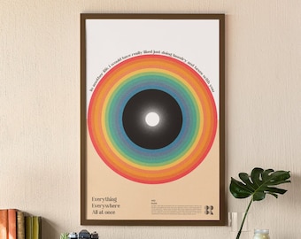 Everything Everywhere All at Once Digital Movie Poster Download ...