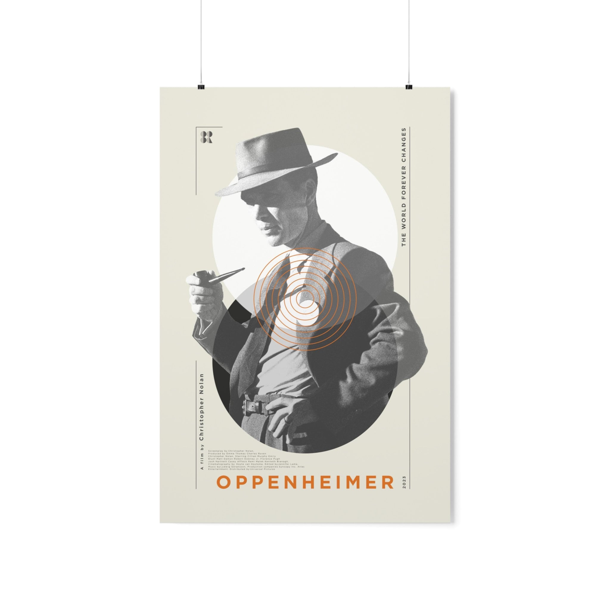 OPPENHEIMER Movie Poster , Film Poster, Minimalist Poster, Oppenheimer ...